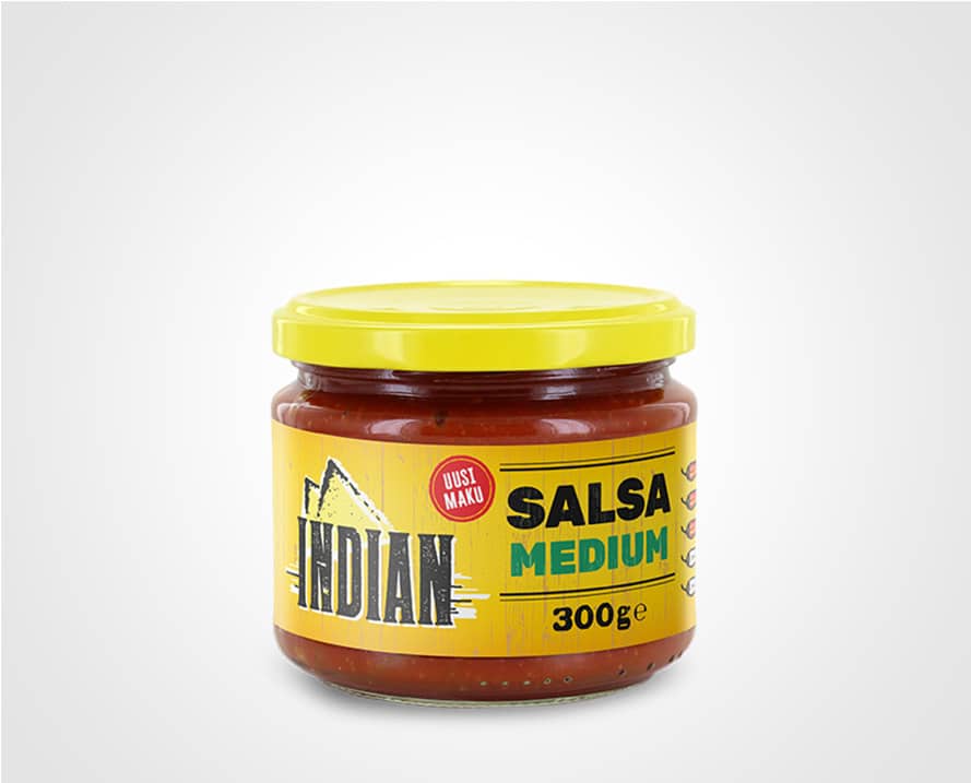 Indian Salsa Medium 300g - Indian
